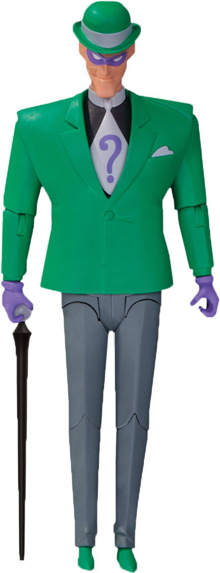 Download The Animated Series - Batman Animated Series Riddler Figure ...