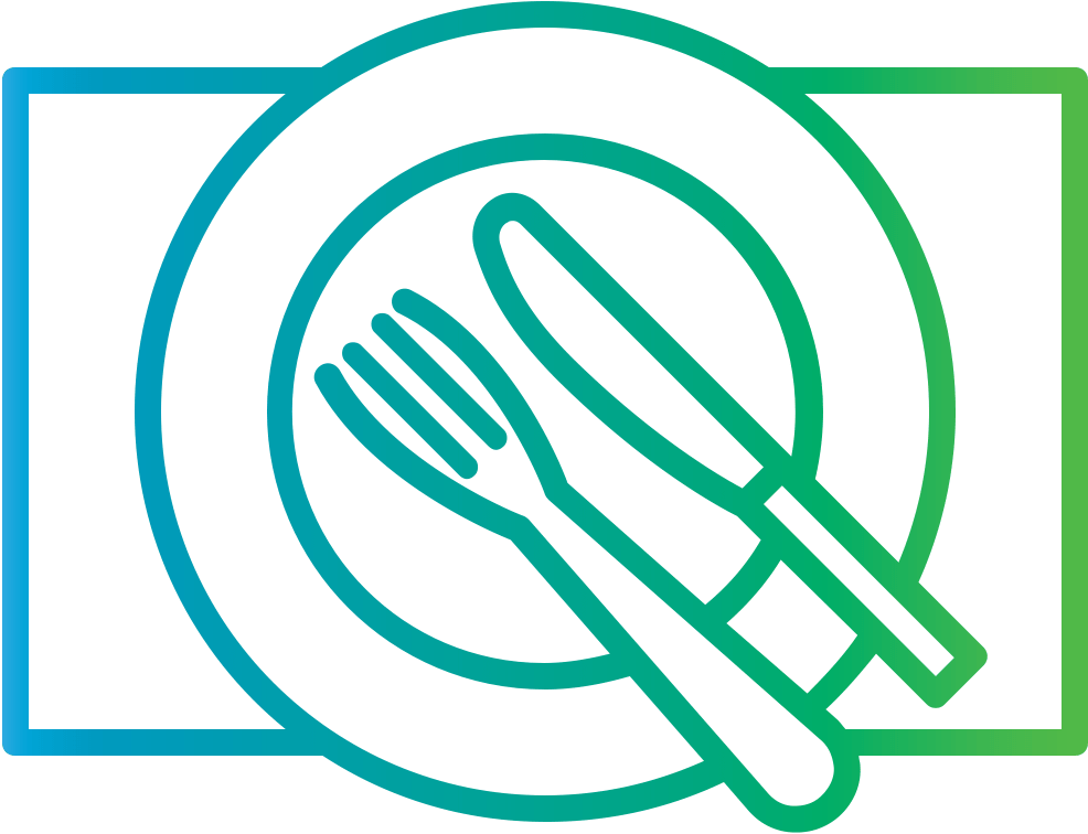 Download Restaurant Icon - Circle - Full Size PNG Image - PNGkit