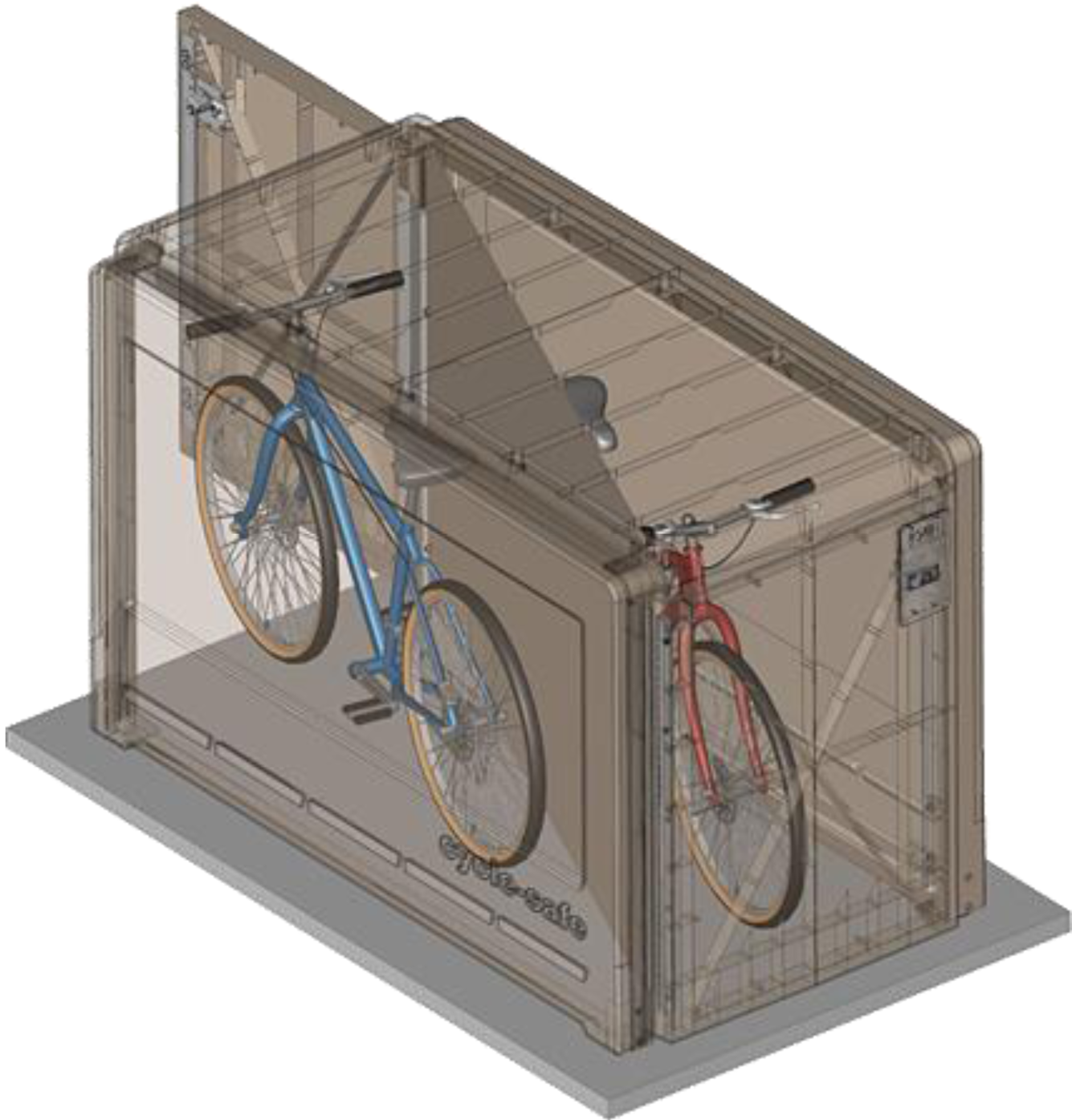 Download Lockers Keep Your Bike Safe And Dry - Bike Lockers Toronto ...