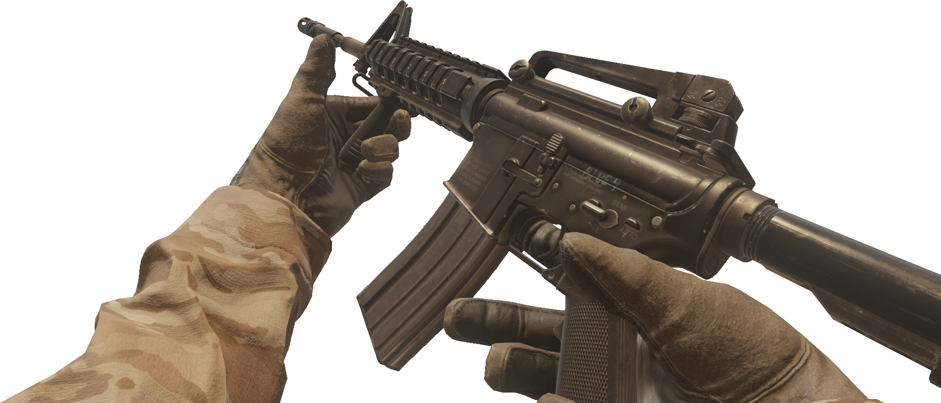 Download M4 Carbine Inspect 1 Mwr - Mwr M4 Carbine Png - Full Size PNG ...