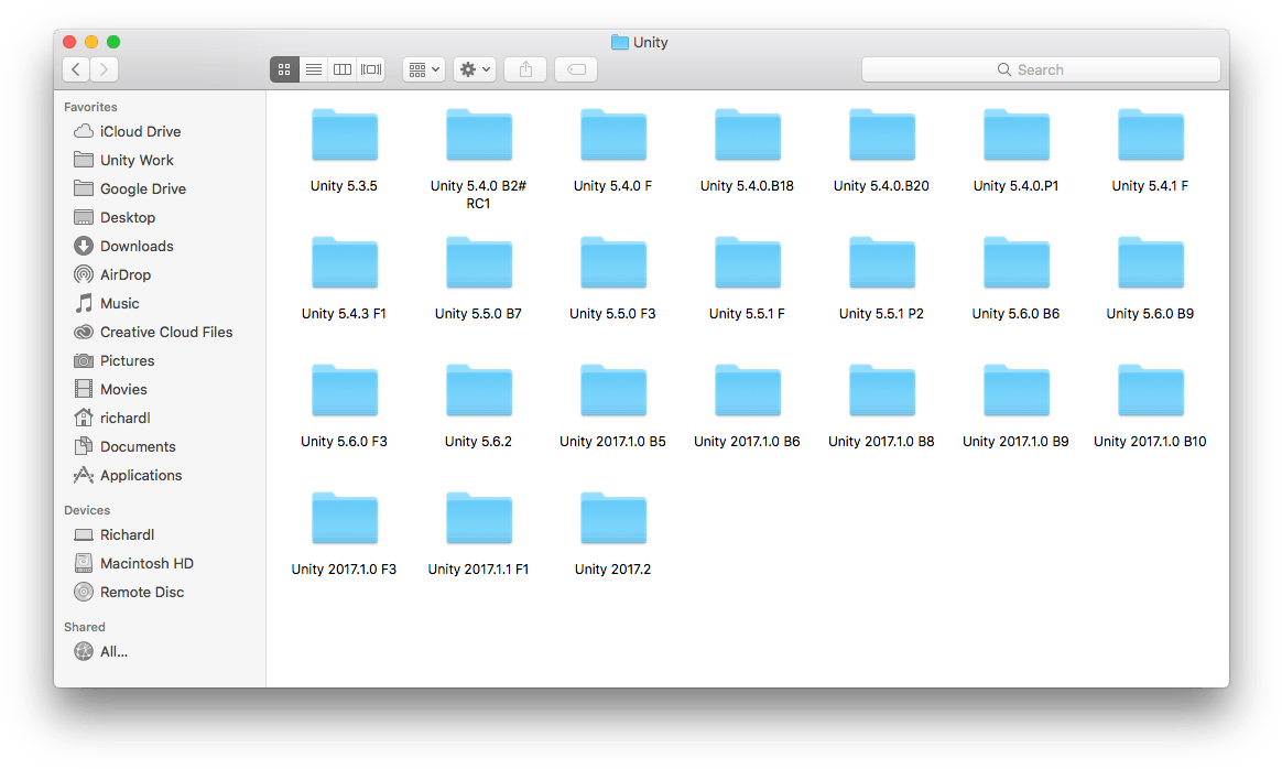 Download If You Use Unity On A Regular Basis, The Folder Below - Front ...