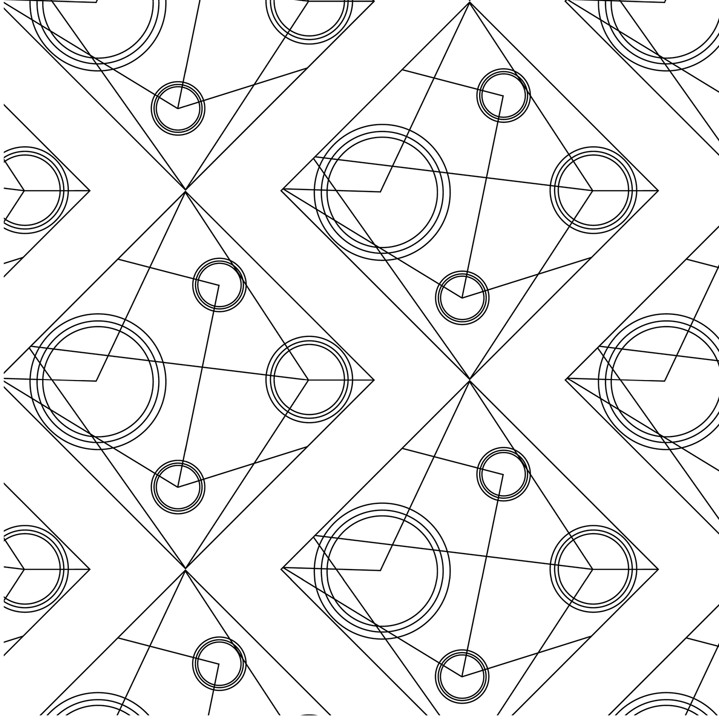 Download Geometric Patterns - Drawing - Full Size PNG Image - PNGkit