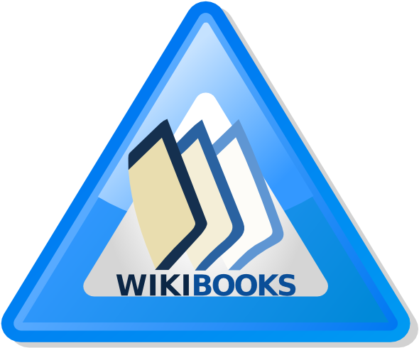Download Warning Icon Wikibooks - Wikibooks Logo - Full Size PNG Image ...