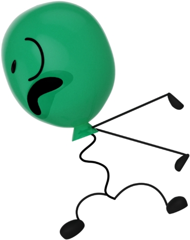 Download 3d Is Flying At Da Oof - Bfb Balloony - Full Size PNG Image ...