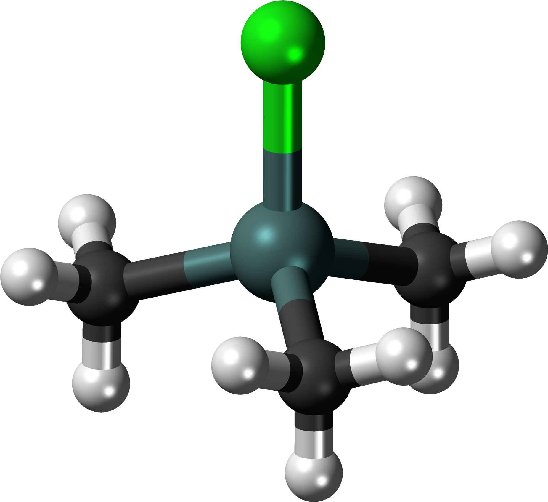 Download Trimethyltin Chloride 3d Ball - Trimethylgallium - Full Size ...