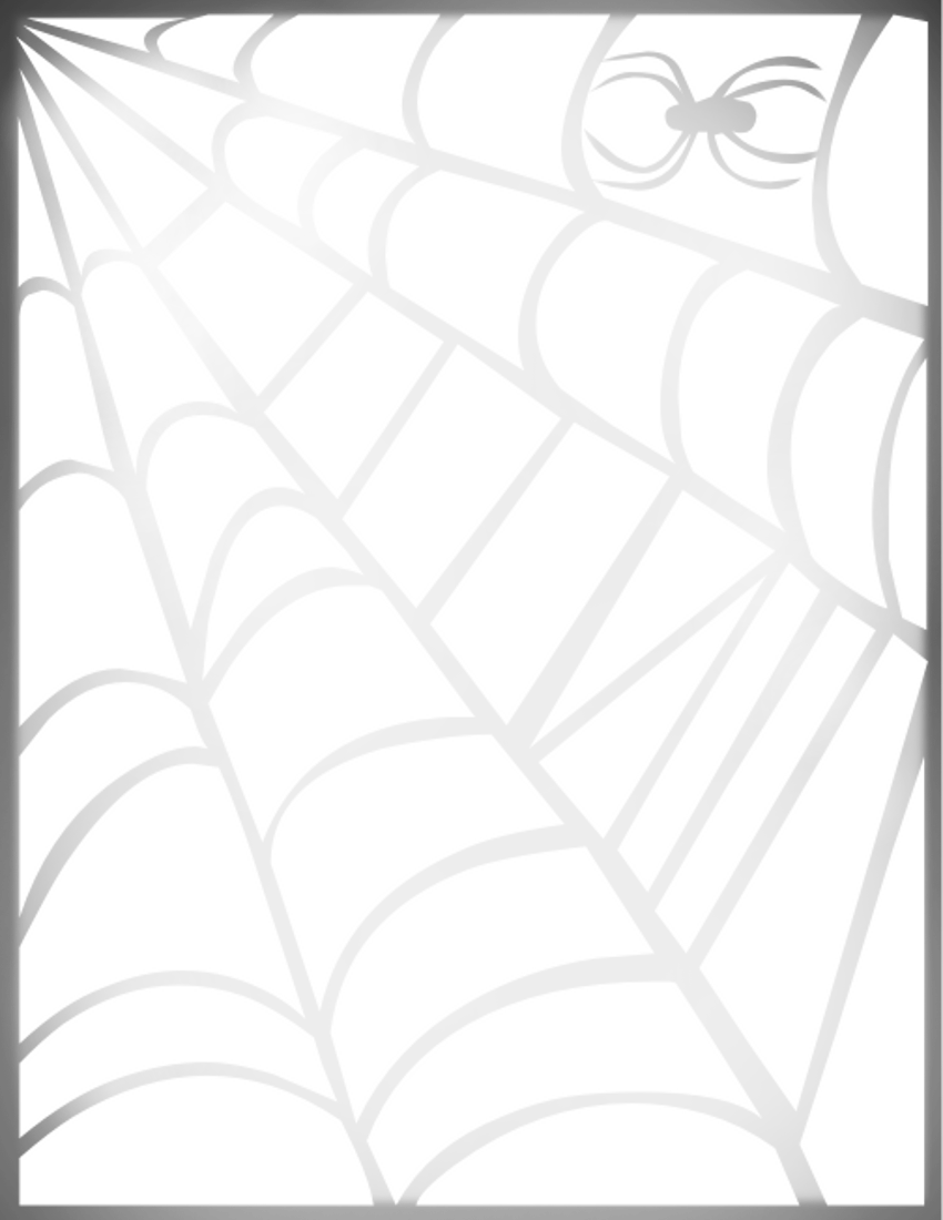 Download Spider Web Frame Png - Full Size PNG Image - PNGkit