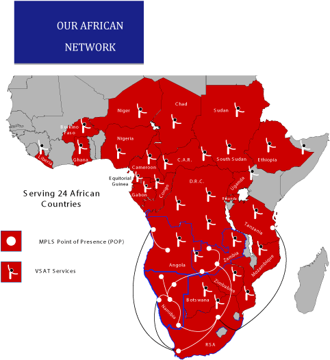 Download Paratus Telecom South Africa Map - Pan Africanism - Full Size ...