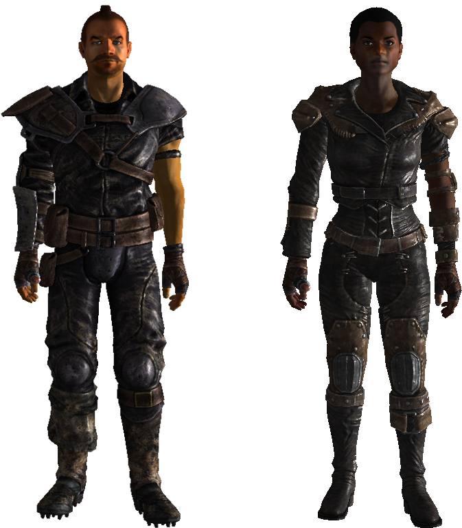 Download Fo3tp Slave Guards - Fallout New Vegas Leather Armor - Full ...