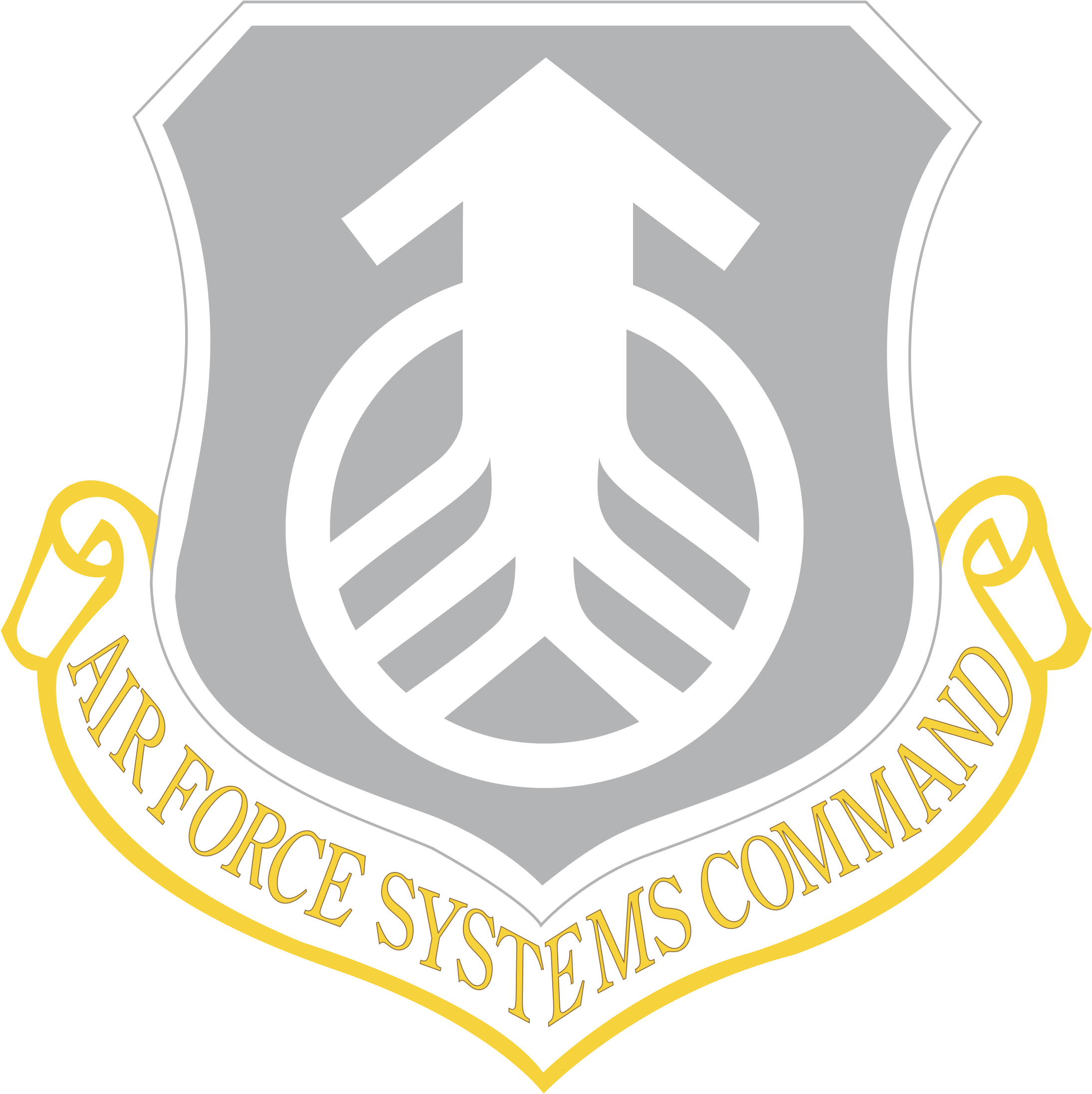 Download Air Force Systems Command Logo Png Transparent - Pack Of 3 Air ...