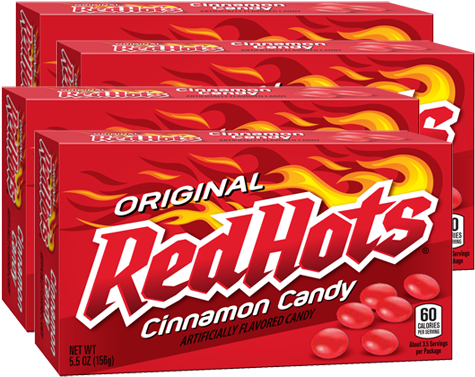 Download Red Hots Original Cinnamon Candy - Red Hots - Full Size PNG ...