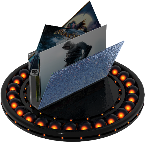 Download My Games,orange,game,gaming - Abstract Icon Ico - Full Size ...