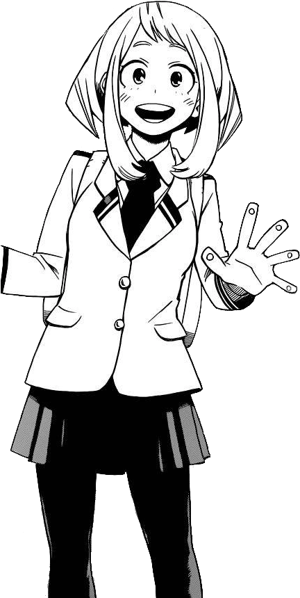 Download Ochaco Uraraka School Profile Manga - Ochako Uraraka Manga ...