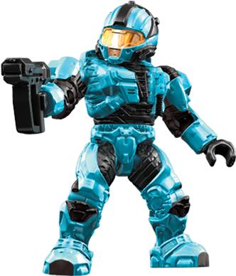 Download Cyan Spartan - Halo Mega Bloks Cqb Spartan - Full Size PNG ...