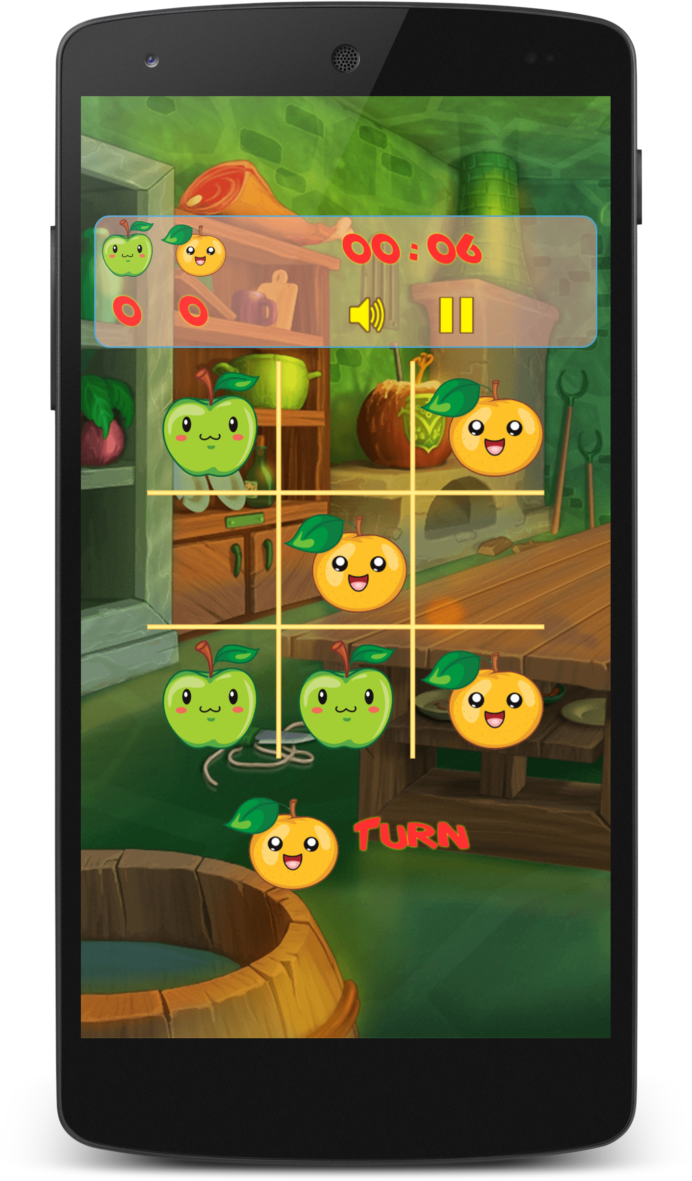 Download Fruits - Tic Tac Toe - Full Size PNG Image - PNGkit