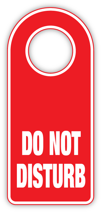 Download Do Not Disturb - Do Not Disturb Sign Png - Full Size PNG Image ...