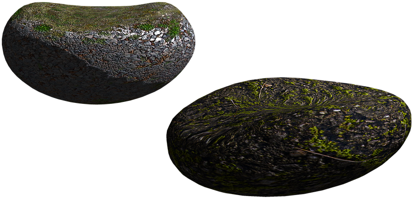 Download Transparent Stones, Png, Isolated, Texture - Photograph - PNGkit