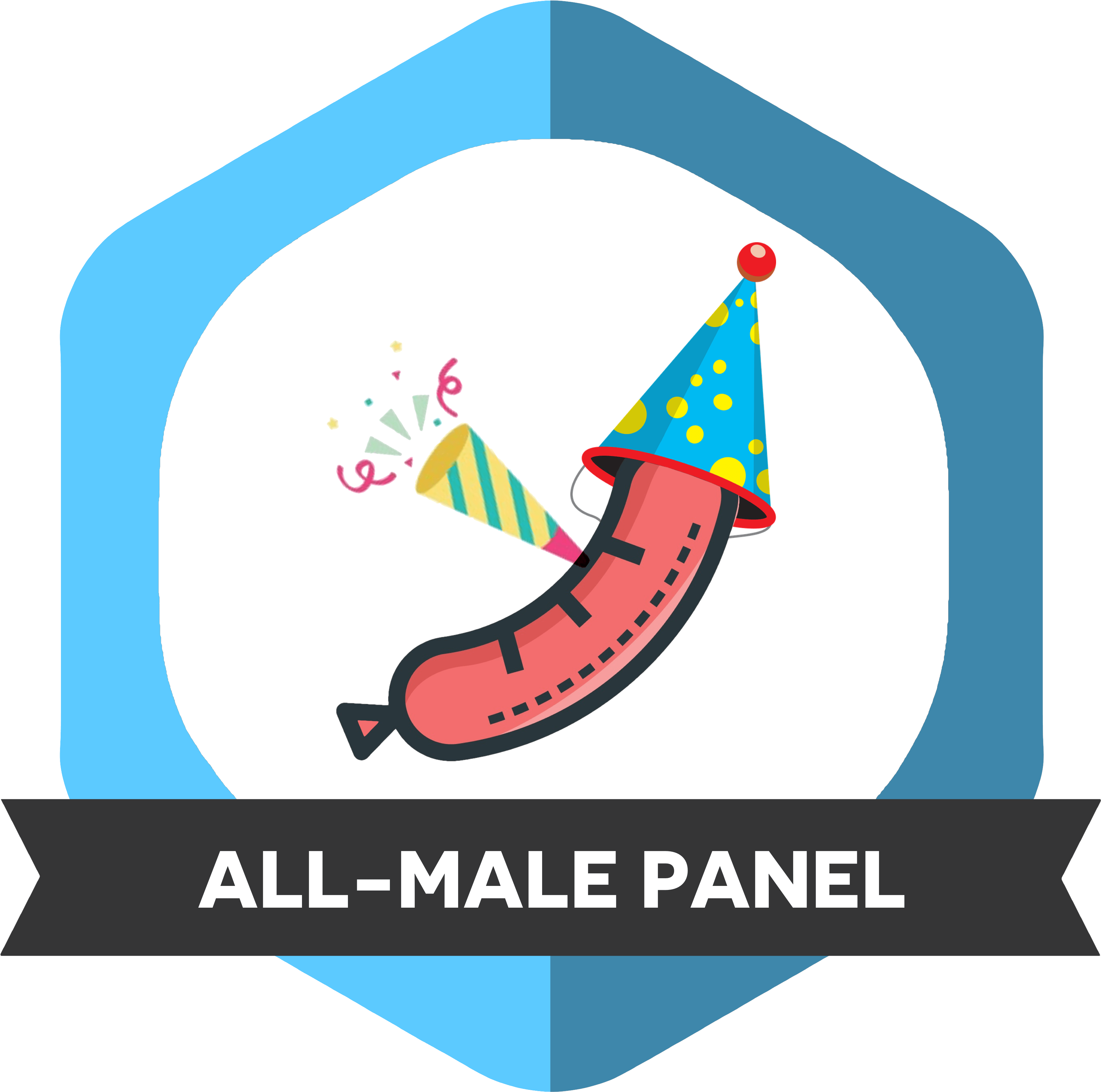 Download “congrats, You Have An All Male Panel ” - Full Size PNG Image ...