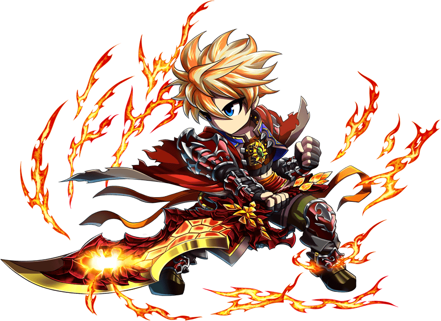 Download Unit Ills Full 10294 - Brave Frontier Fire Sword - Full Size ...