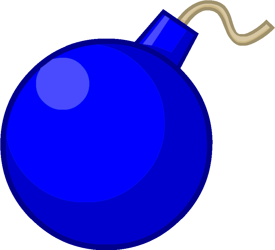 Download Blue Bomby Icon - Bfdi Tribal - Full Size PNG Image - PNGkit