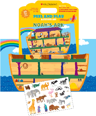 Download Mrs. Grossman's Noah's Ark Peel & Play Toy - Full Size PNG ...
