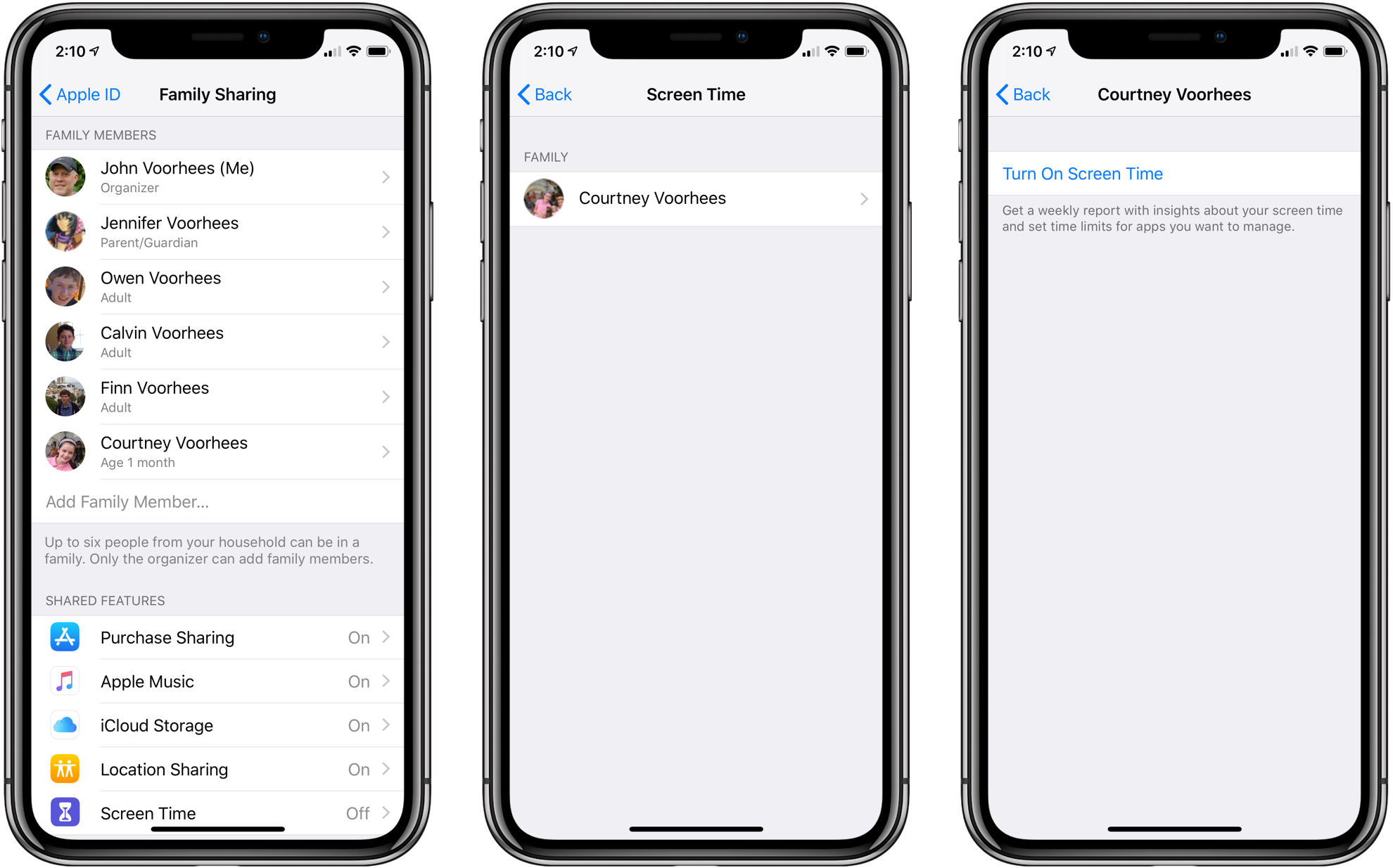 Download Turning On Screen Time From Family Sharing In Settings ...