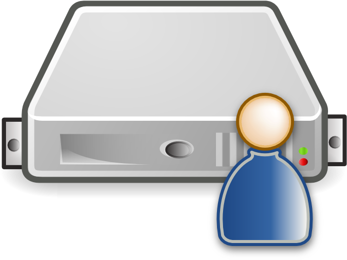 Download File - User Server Icon Png - Full Size PNG Image - PNGkit