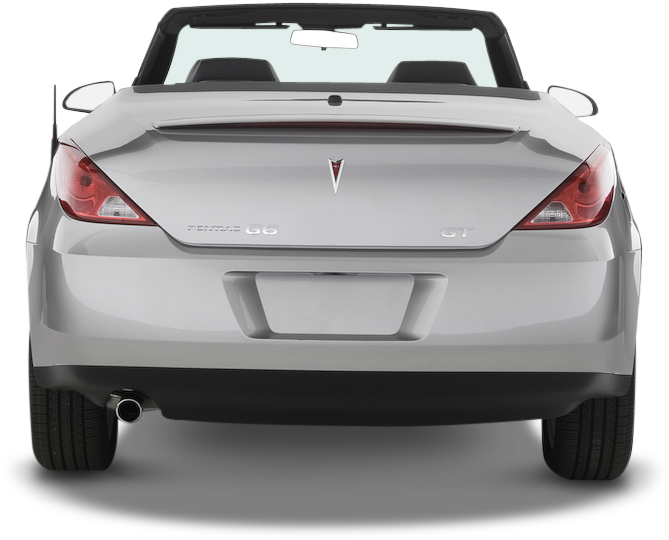 Download 16 - - Pontiac 2009 Gt Convertible Rear Bumper - Full Size PNG ...