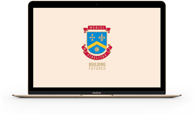 Download A Macbook With The Merici Logo On Screen - Merici College ...