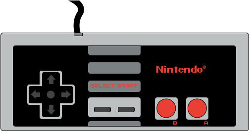 Download Nes Controller Vector - Nes Controller Png - Full Size PNG ...