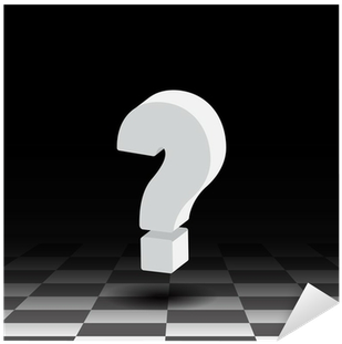 Download 3d Question Mark On A Background Of The Chess Floor - Question ...