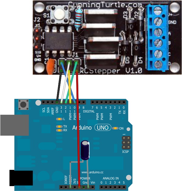 Download Program Rc Stepper With Arduino - Serial Lcd Module 16x2 Amber ...
