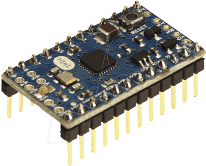 Download Arduino Mini Rev - Arduino Mini 05 (with Headers) - Full Size PNG Image - PNGkit