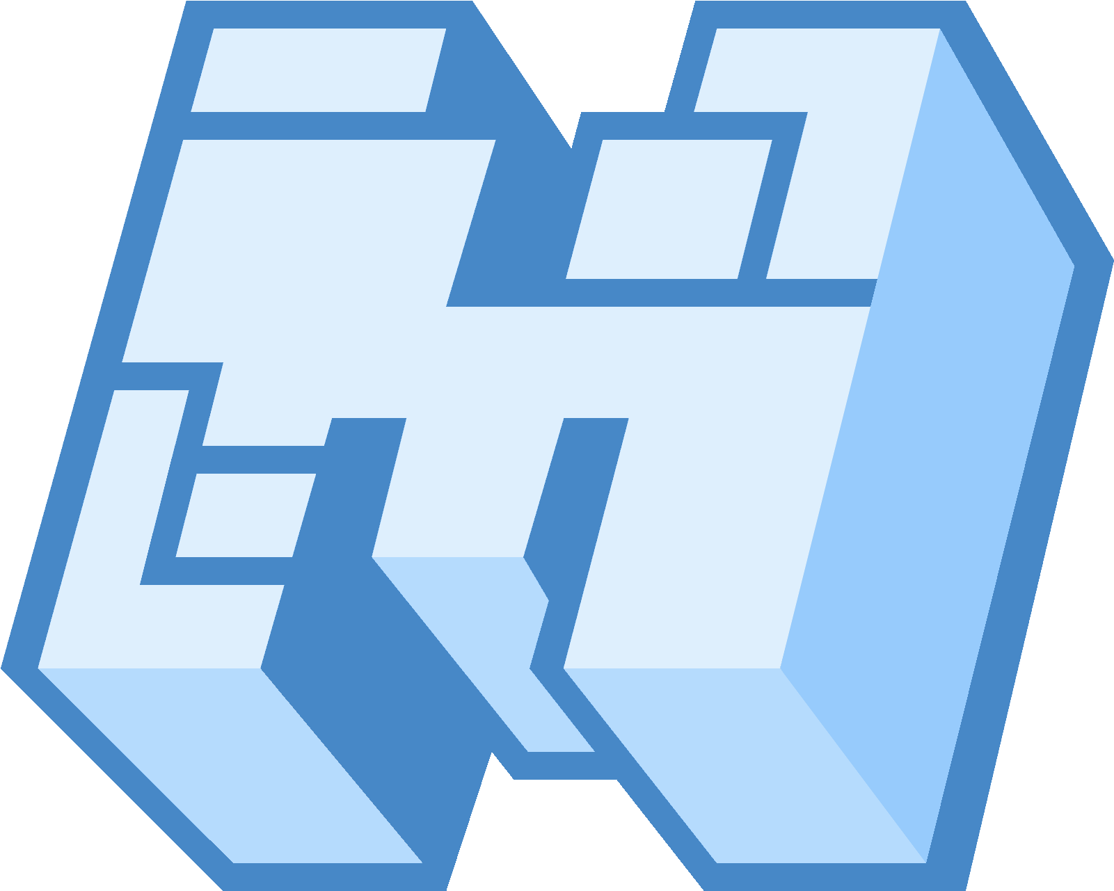 Download Transparent Minecraft Logo Blue Icon - Minecraft Logo Icon ...