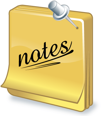 Download Notes Icon Png - Full Size PNG Image - PNGkit