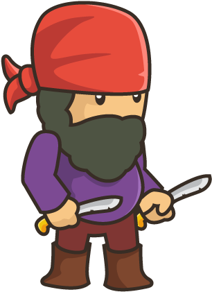 Download Transparent Bandana Robber Vector - Clip Art - Full Size PNG ...