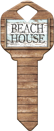 Download Happy Keys- Beach House Key - House - Full Size PNG Image - PNGkit