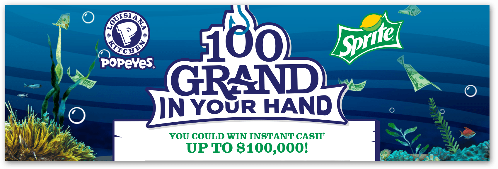 Download Sprite And Popeyes 100 Grand In Your Hand 2017 Instant ...