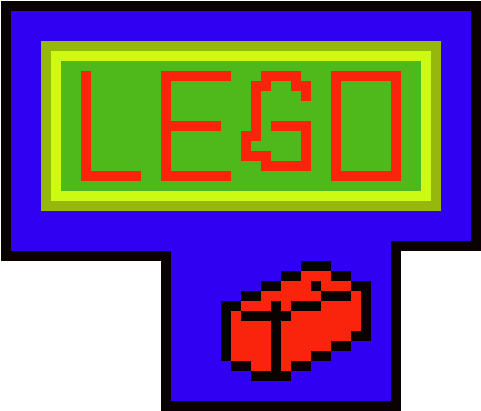 Download Lego Logo And Brick - Lego Logo - Full Size PNG Image - PNGkit