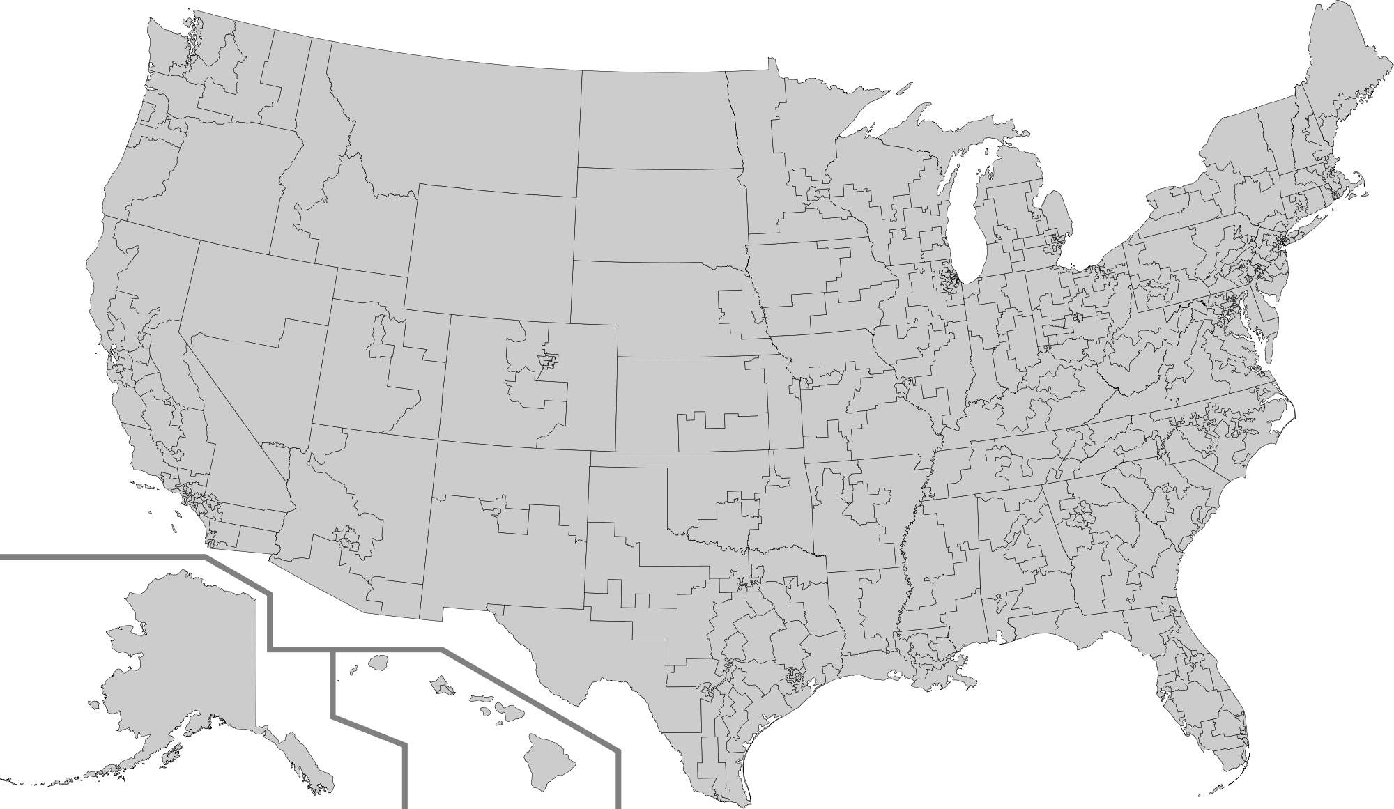 Download Transparent Search - Blank Map Of Us Congressional Districts ...