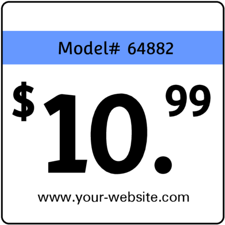 Download Basic Square Price Tag Labels - Price Tag - Full Size PNG ...