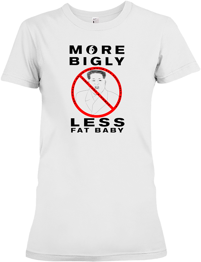 Download Less Fat Baby Kim Jong Un Women's T Shirt - T-shirt - Full ...