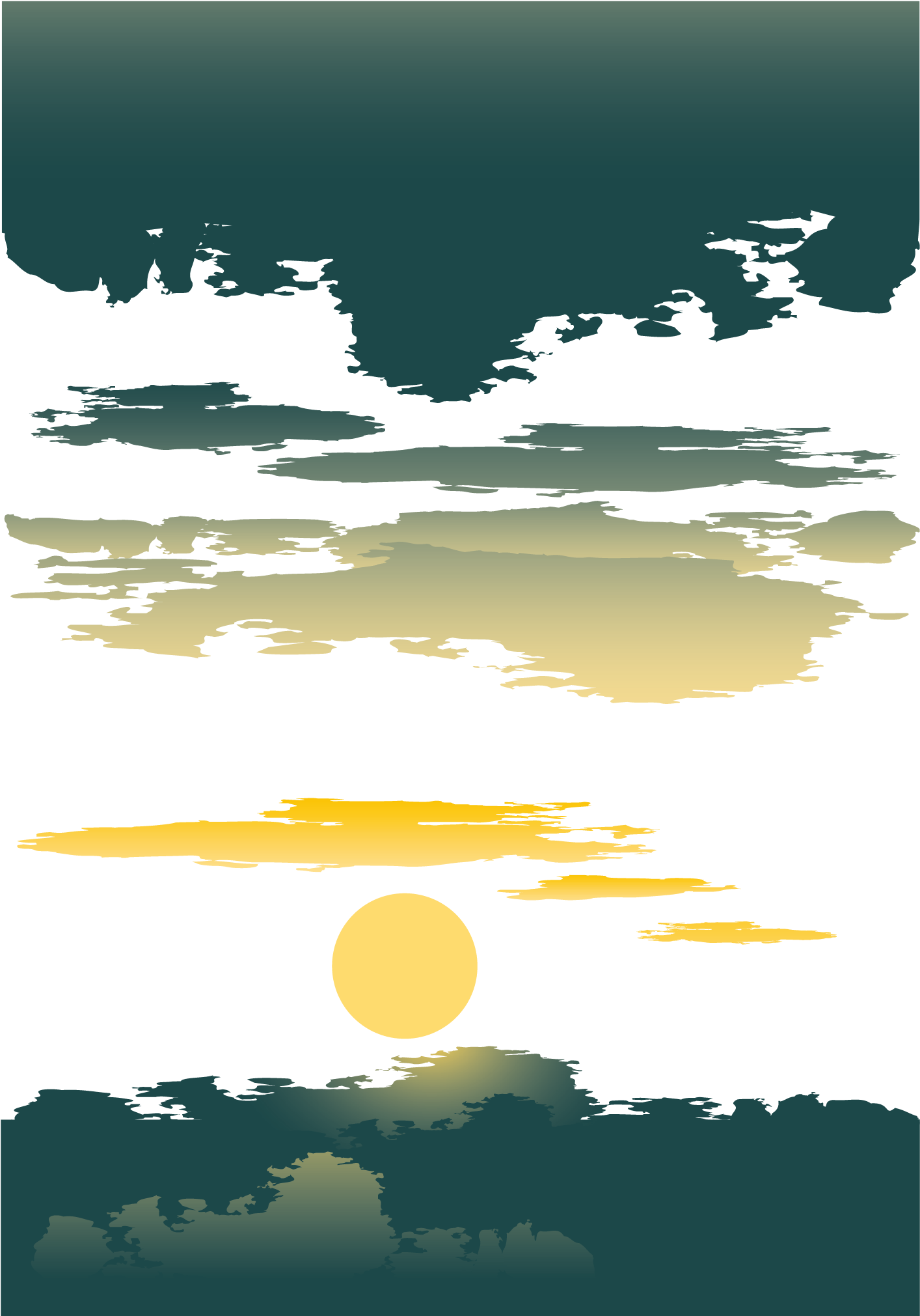 Download Sunset Sunset Vector - Sunset - Full Size PNG Image - PNGkit