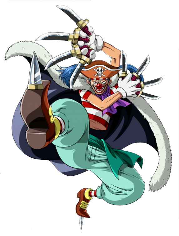 Download Buggy The Clown - Bagy One Piece - Full Size PNG Image - PNGkit
