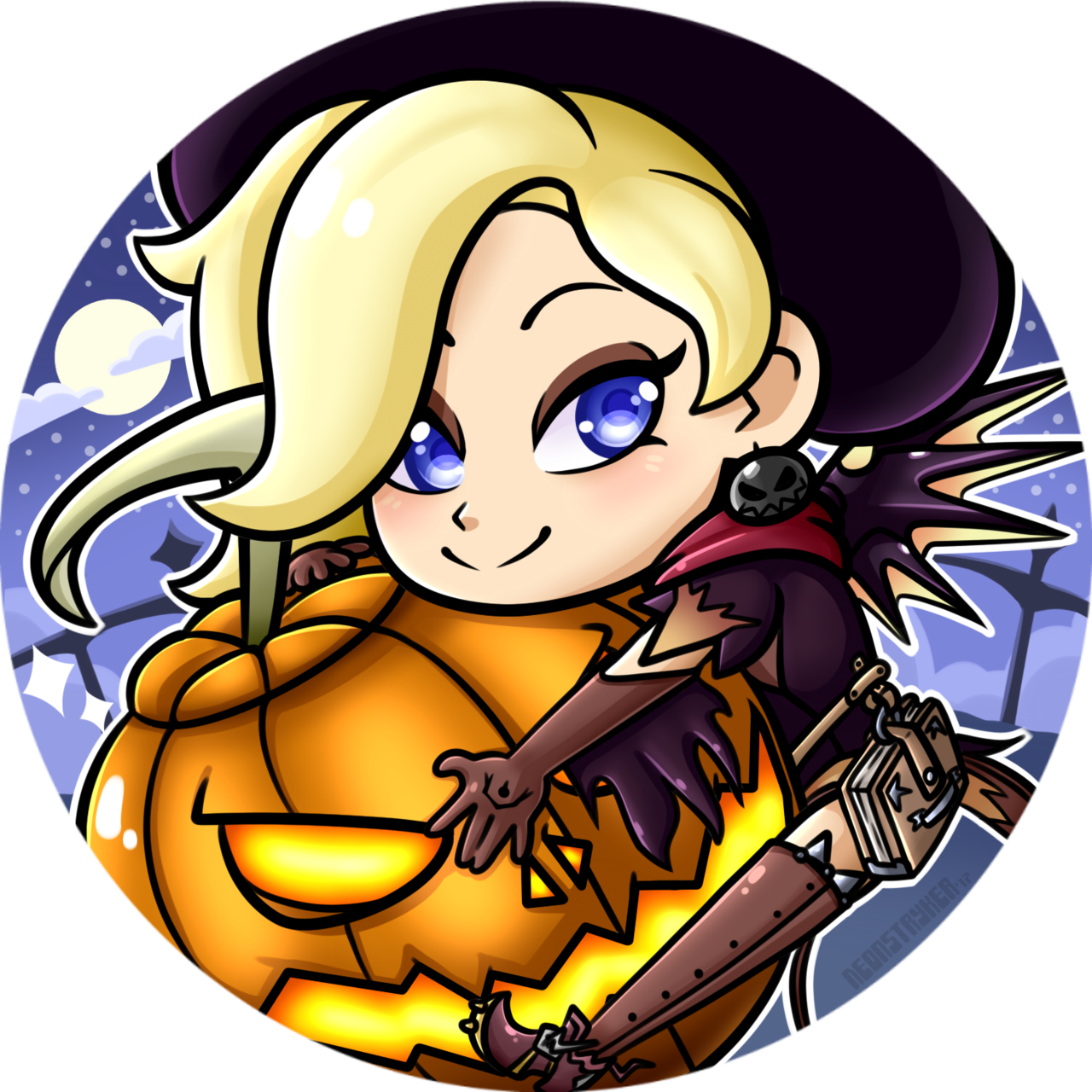 Download Halloween Mercy Icon By Neonstryker On Deviantart Vector ...