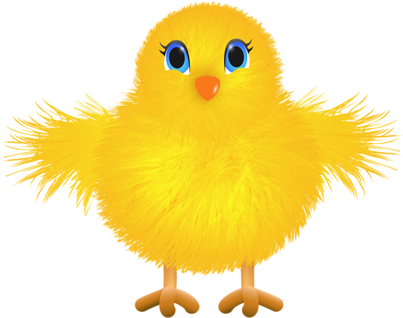 Download Transparent Cute Yellow Chicken Png Clip Art Image ...