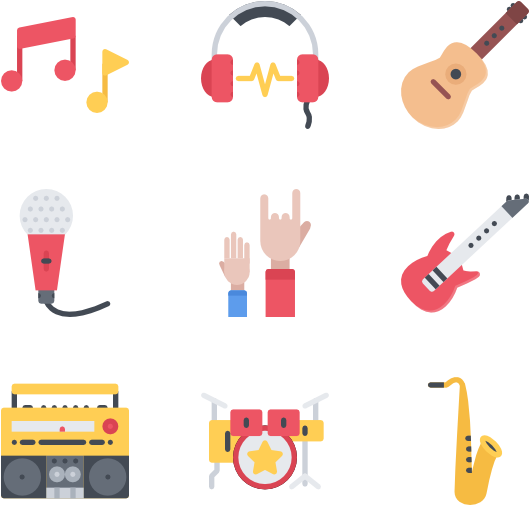 Download Music - Music Cartoon Icon Png - Full Size PNG Image - PNGkit