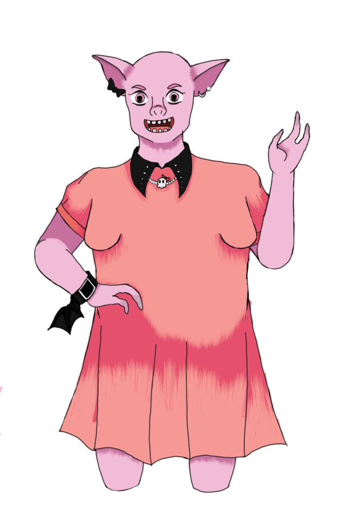 Download Peppa The Pastel Goth Pig By Koulouberi On Deviantart - Goth ...