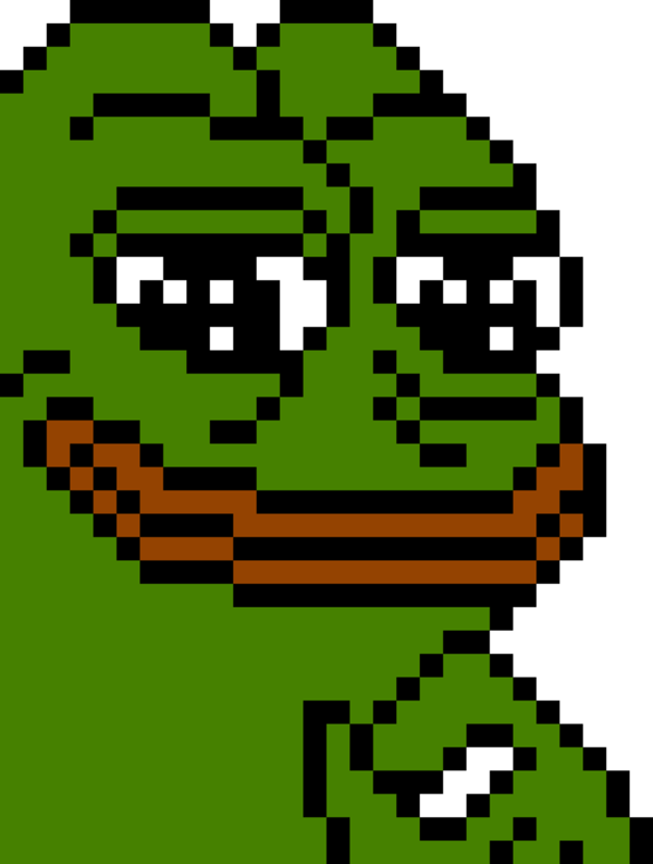Download 8 Bit Pepe The Frog - Full Size PNG Image - PNGkit