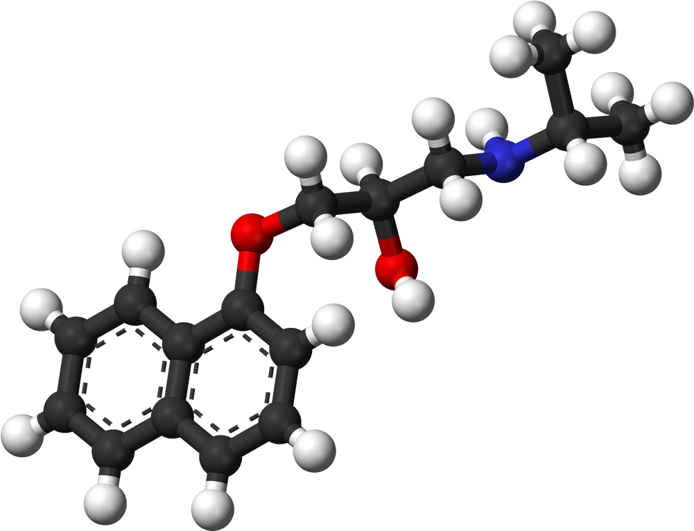 Download Propranolol 3d Balls - Amine Compounds (chemical Compounds ...