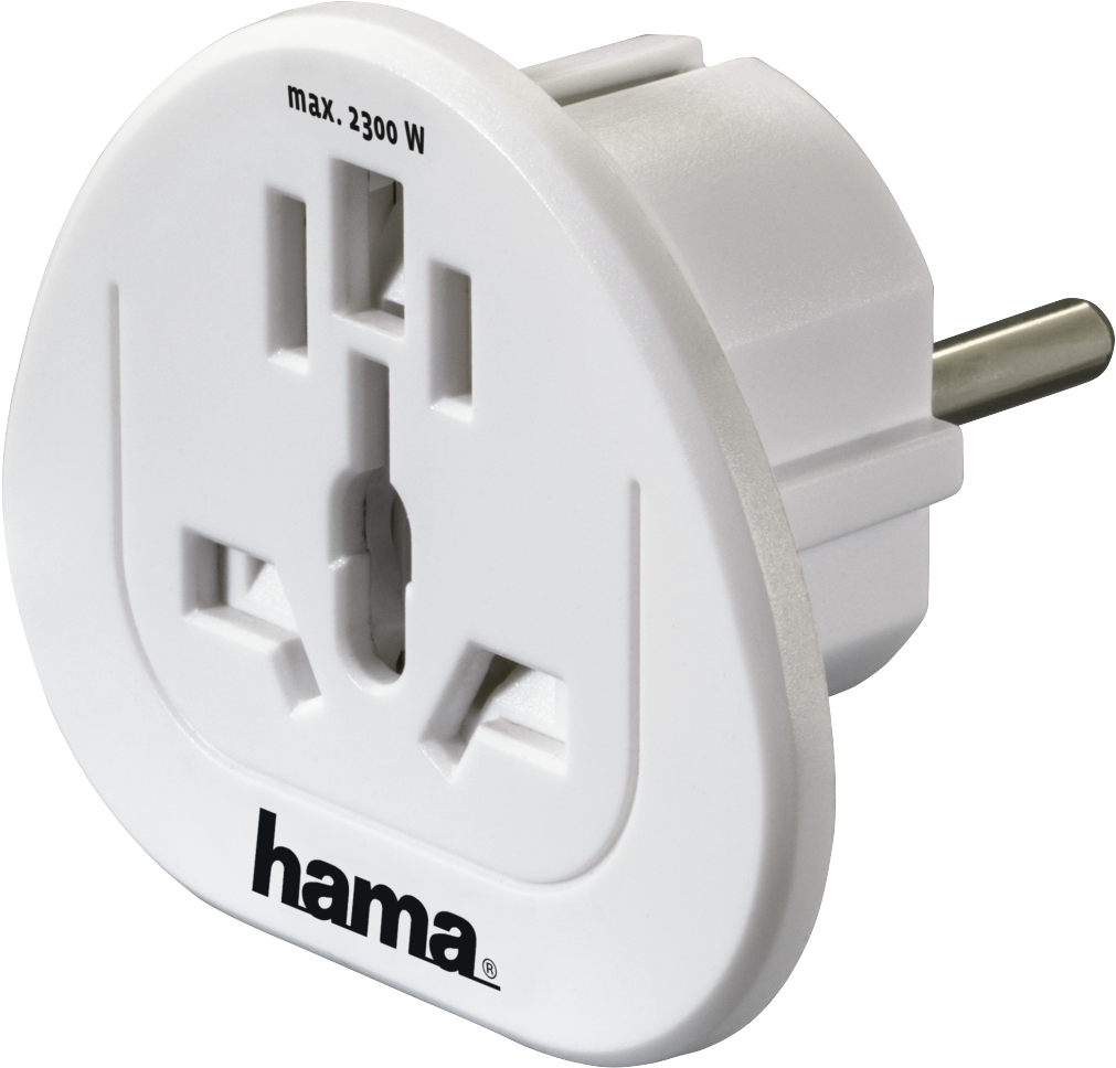 Download "universal" Travel Plug/adapter On German Plug With - Hama ...